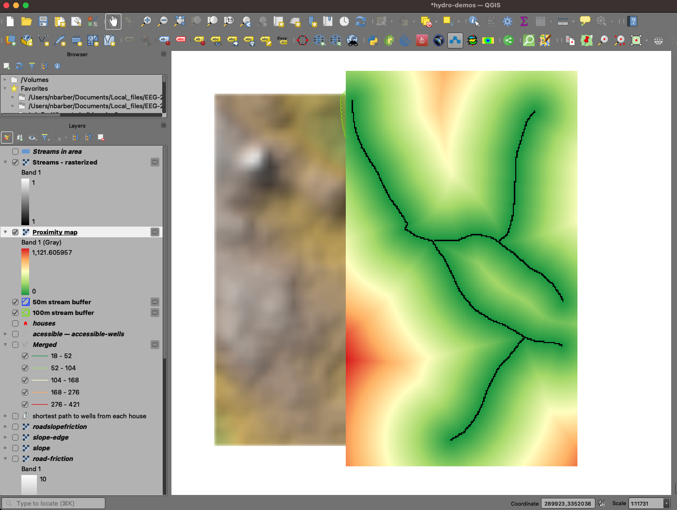 buffers, distance, & proximity – EEG 260/316 – GIS & Remote Sensing